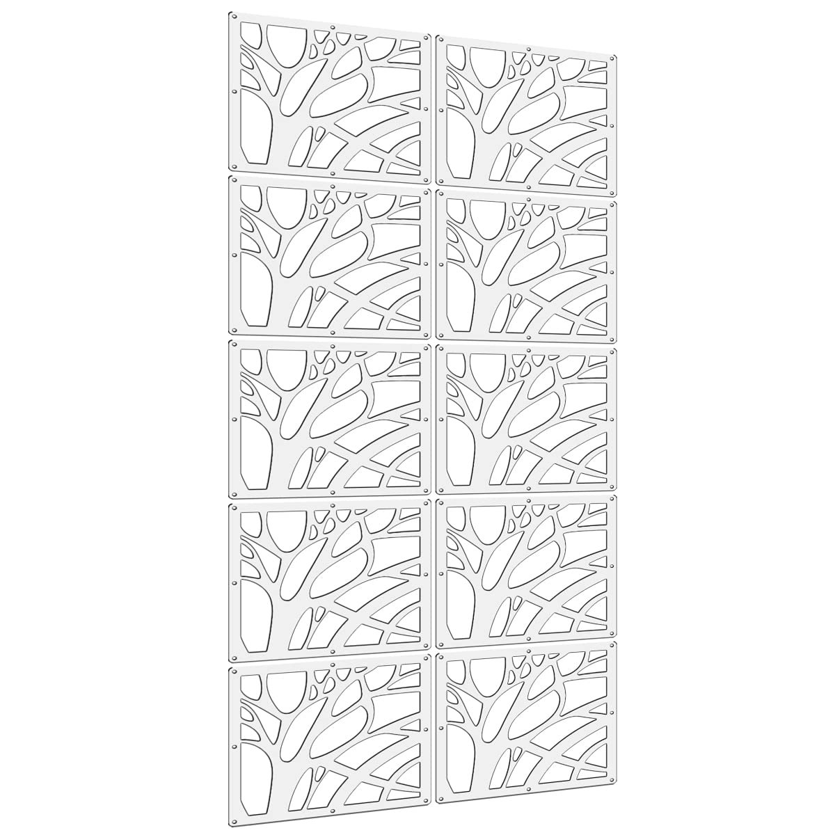 Wrought Studio Hanging Room Divider Panel, 10 Pieces Wall Divider Room ...