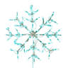 The Holiday Aisle® Snowflake Color Changing RGB Lighted Display | Wayfair