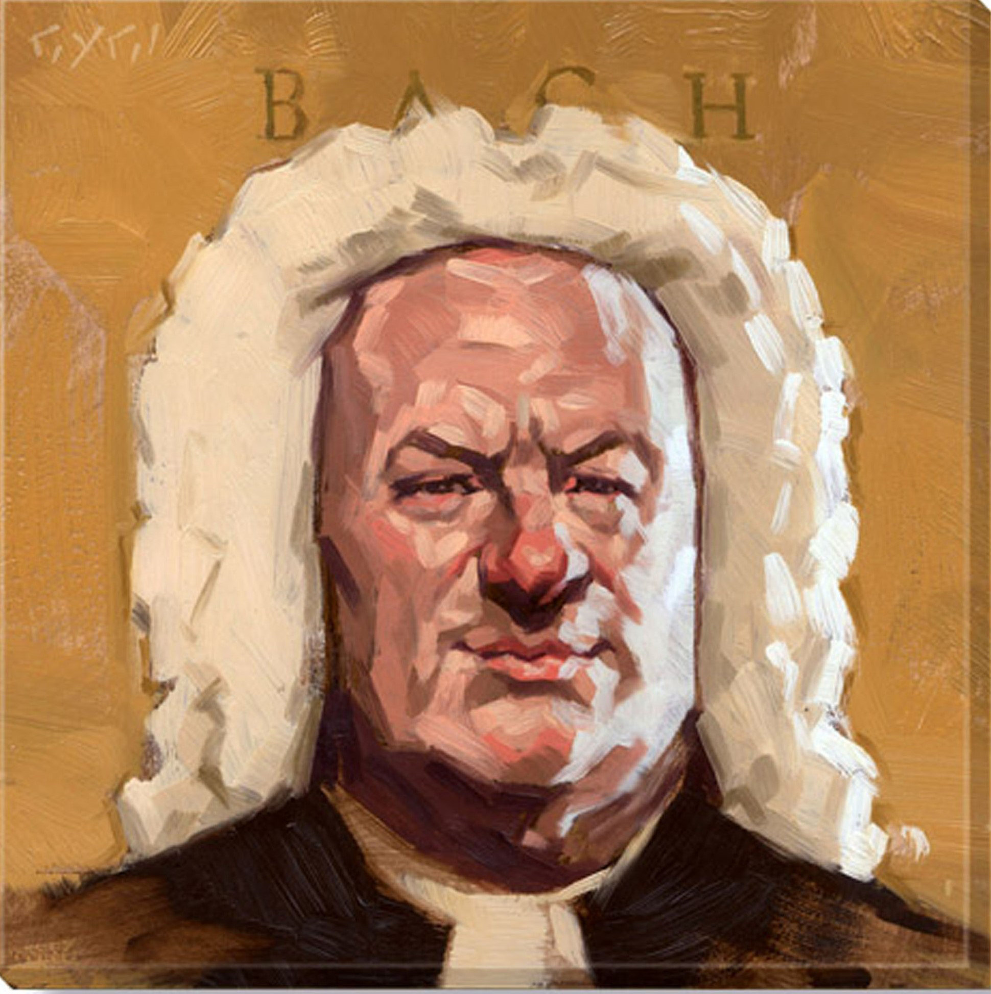 Darren Gygi Home Collection Bach Giclee by Darren Gygi - Wrapped Canvas ...