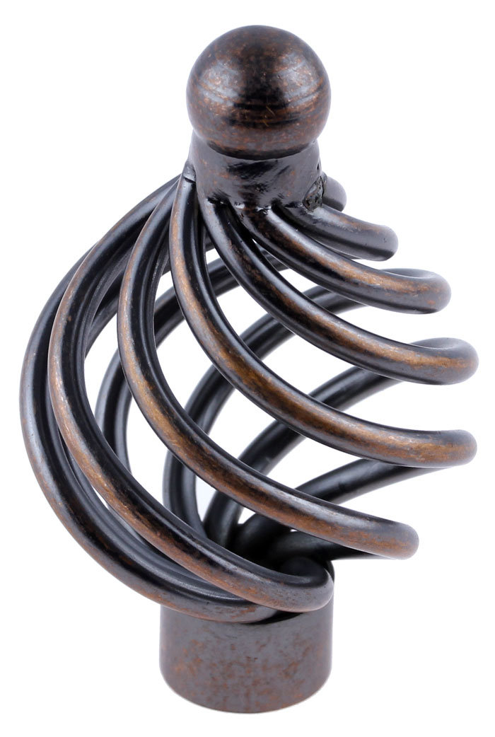 D. Lawless Hardware (5 Pack) 1-1/2 inch Bird Cage Knob Antique Copper ...