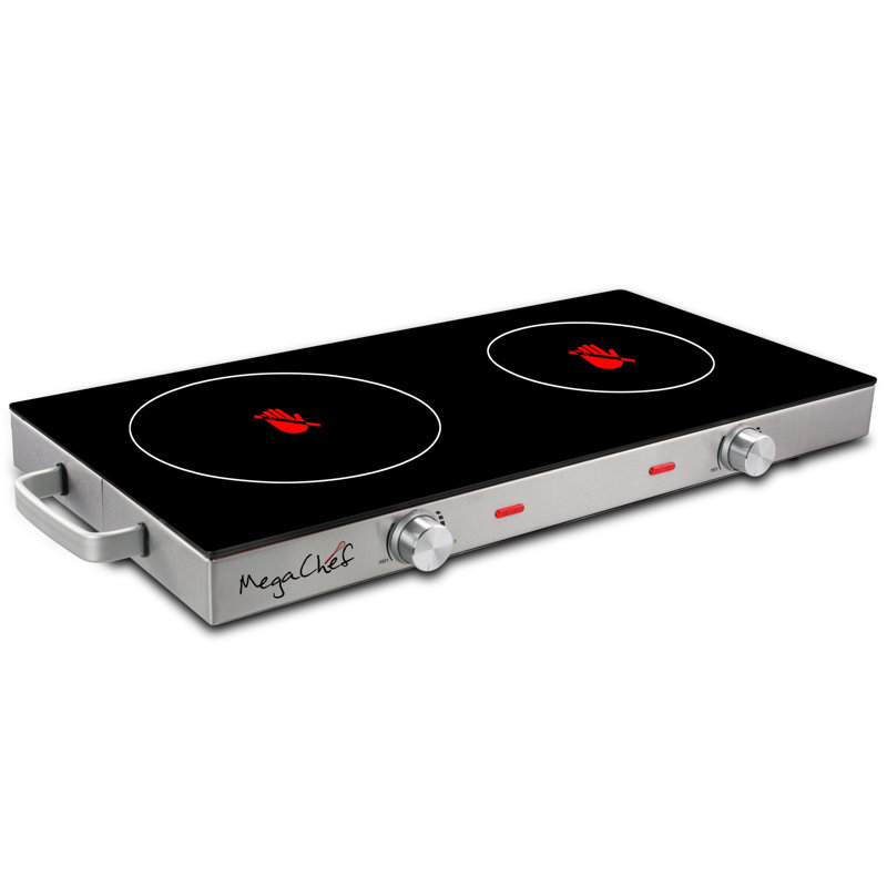 Mega Chef Electric Double Burner Hot Plate & Reviews | Wayfair
