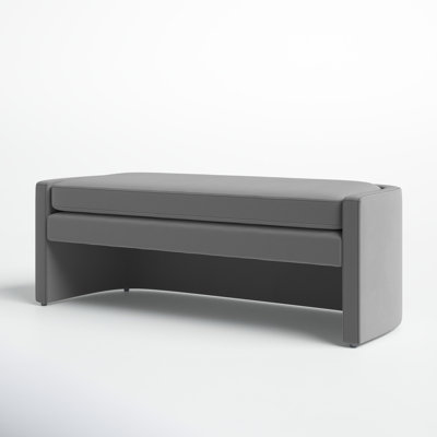 Joss & Main Toni Velvet Upholstered Bench | Wayfair