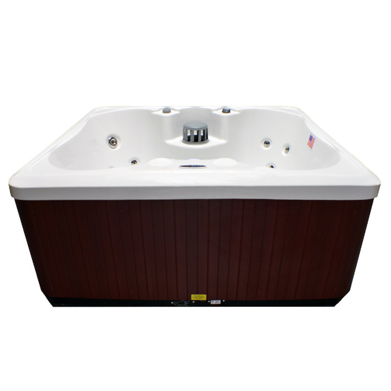 Hudson Bay Spas 110 Volt 4 - Person 14 - Jet Acrylic Rectangle Plug And ...