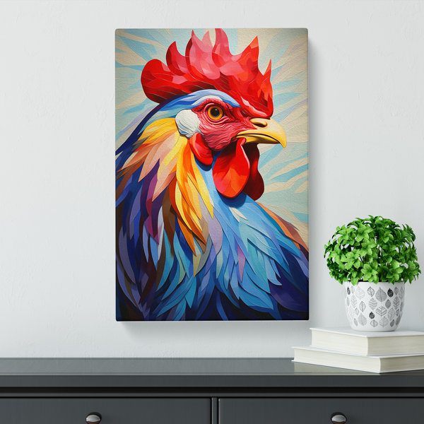 Brambly Cottage Chicken Cubism No.2 - Art Prints | Wayfair.co.uk