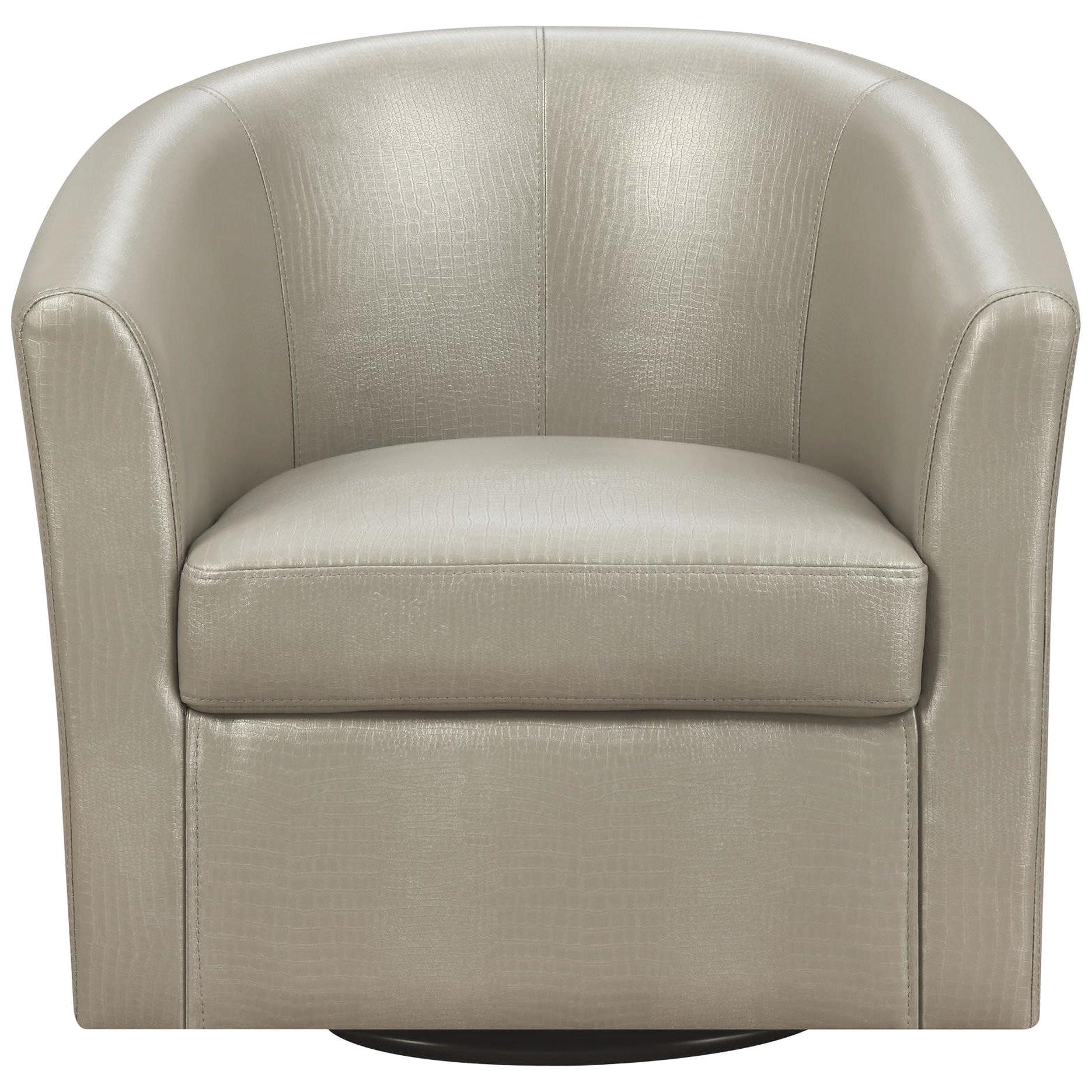 Corrigan Studio Modern -back Seat In Champagne, With Stylish Swivel And ...