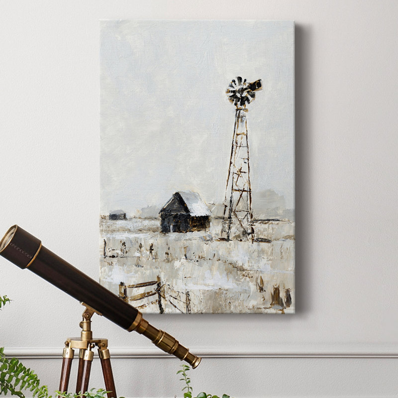 August Grove® Rustic Prairie II On Canvas Print | Wayfair