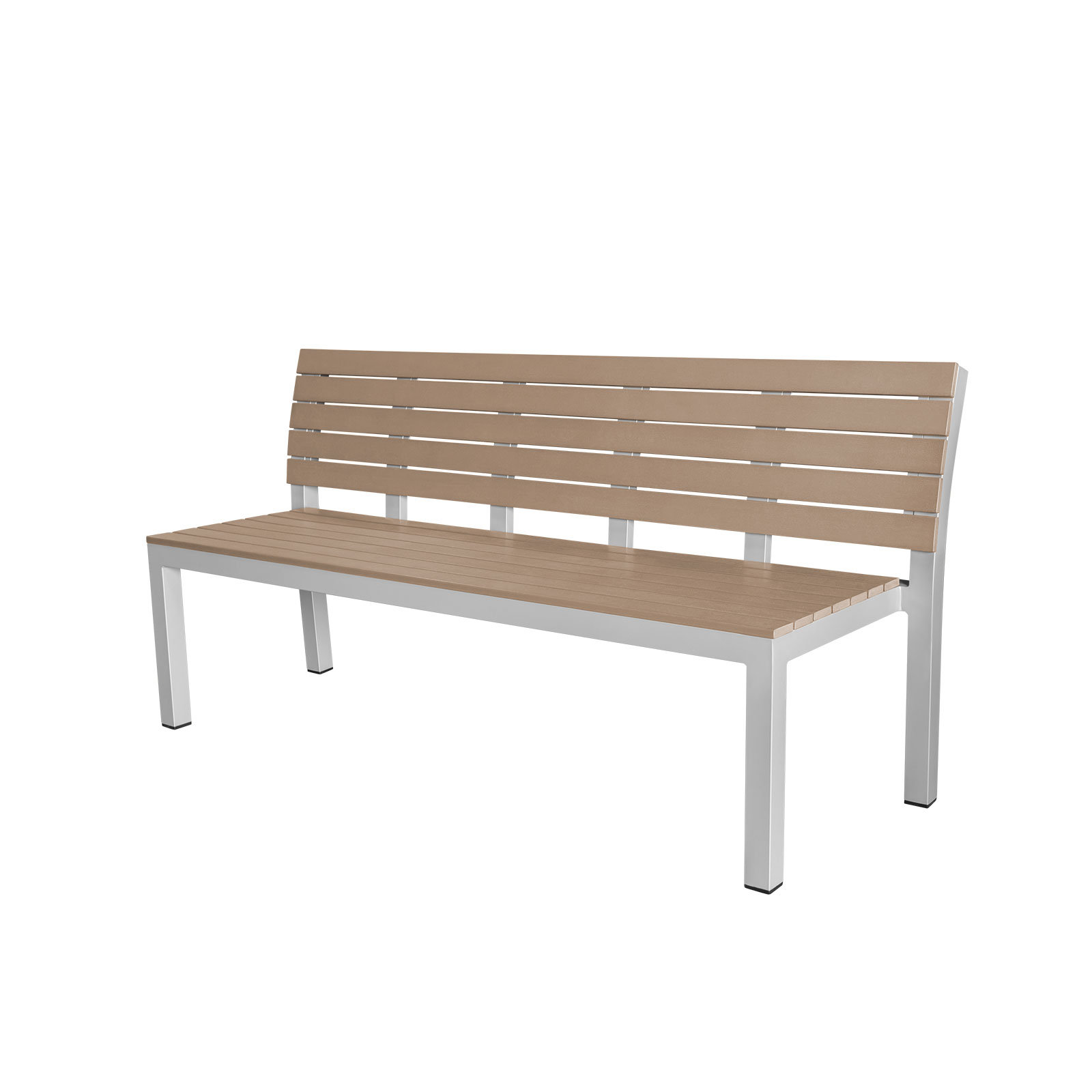 Source Furniture Vienna High-Back Aluminum Garden Bench - Wayfair Canada
