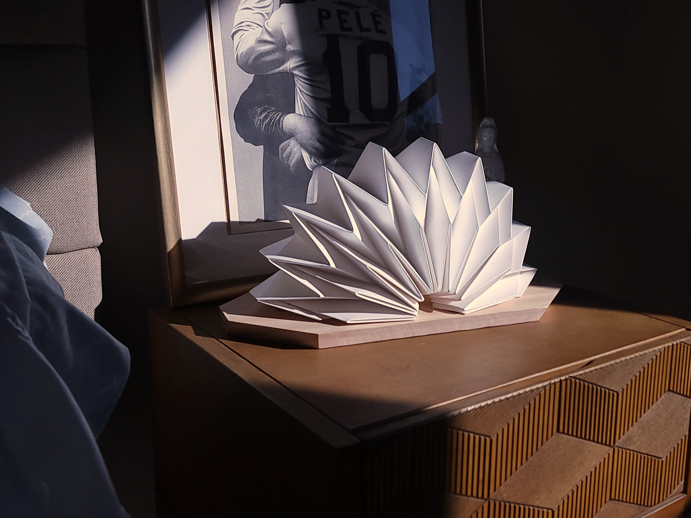 Hokku Designs Arc Origami Table Lamp | Wayfair