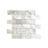 Bloom Stone 1" x 2" Marble Brick Joint Mosaic Wall & Floor Tile | Wayfair