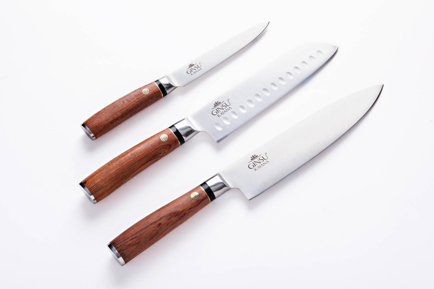 Ginsu Katana Japanese 440A Ginsu Katana 3 Piece Knife Set - Wayfair Canada
