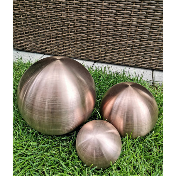 Dakota Fields Anjuta 3-Pieces Gazing Ball Set | Wayfair.co.uk