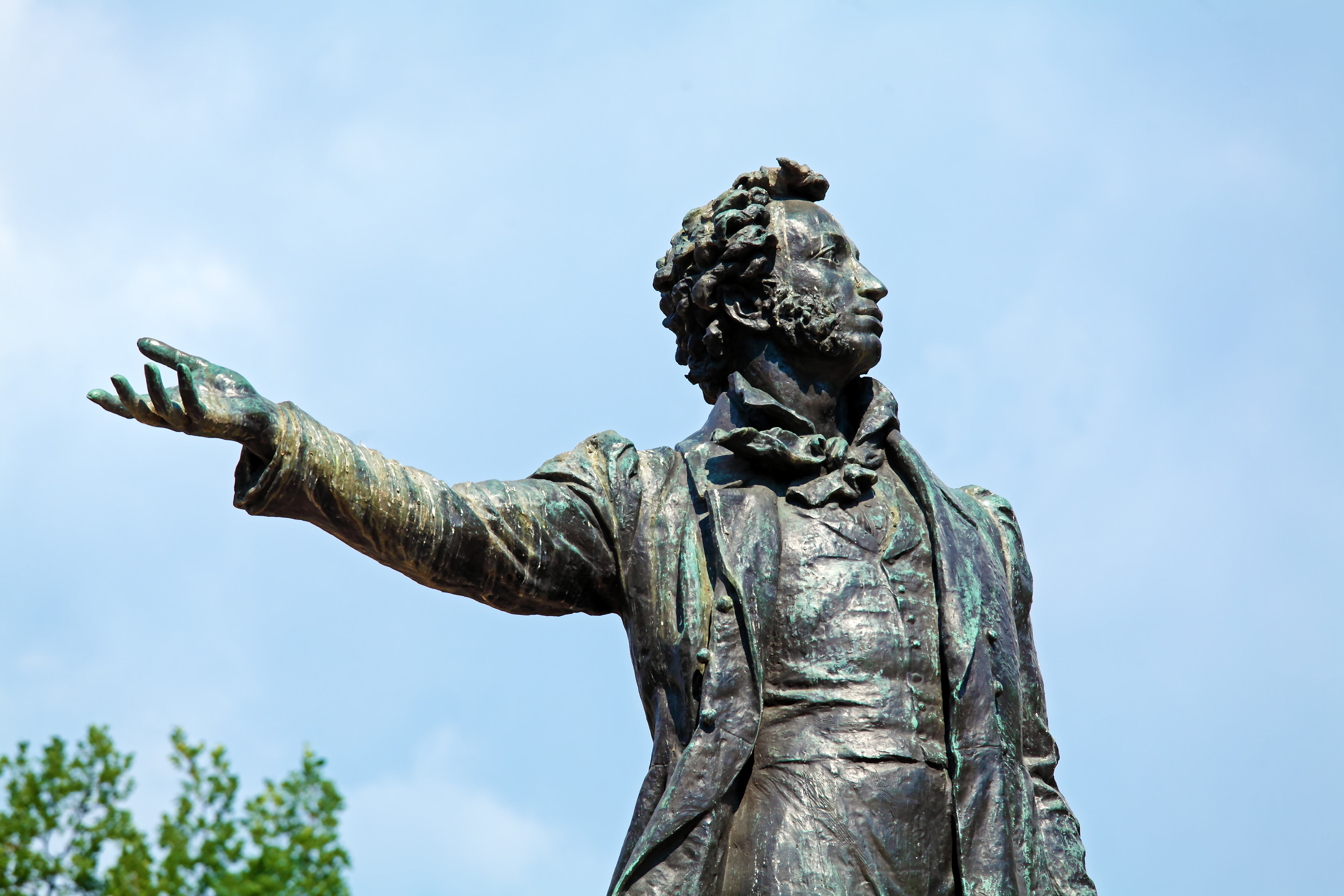 17 Stories Poet Alexander Pushkin by Rostislavv - Wrapped Canvas ...