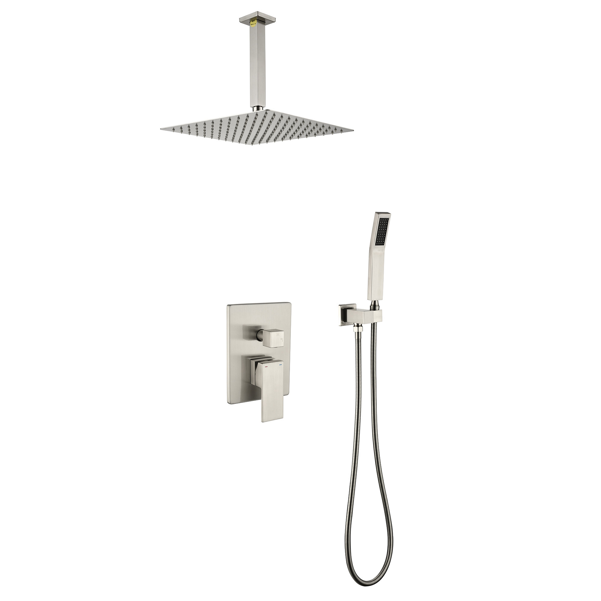 FORCLOVER Complete Shower System with Rough-in Valve | Wayfair