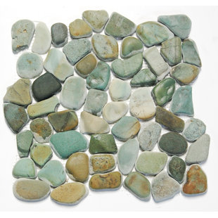 Blue & Green Wall Tile You'll Love | Wayfair