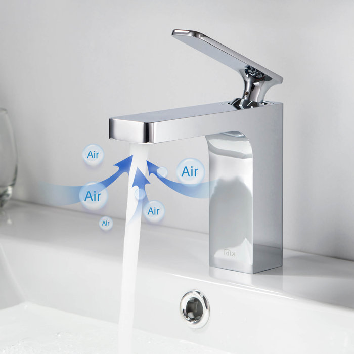 KIBI USA Infinity Single Hole Faucet Single-handle Bathroom Faucet ...
