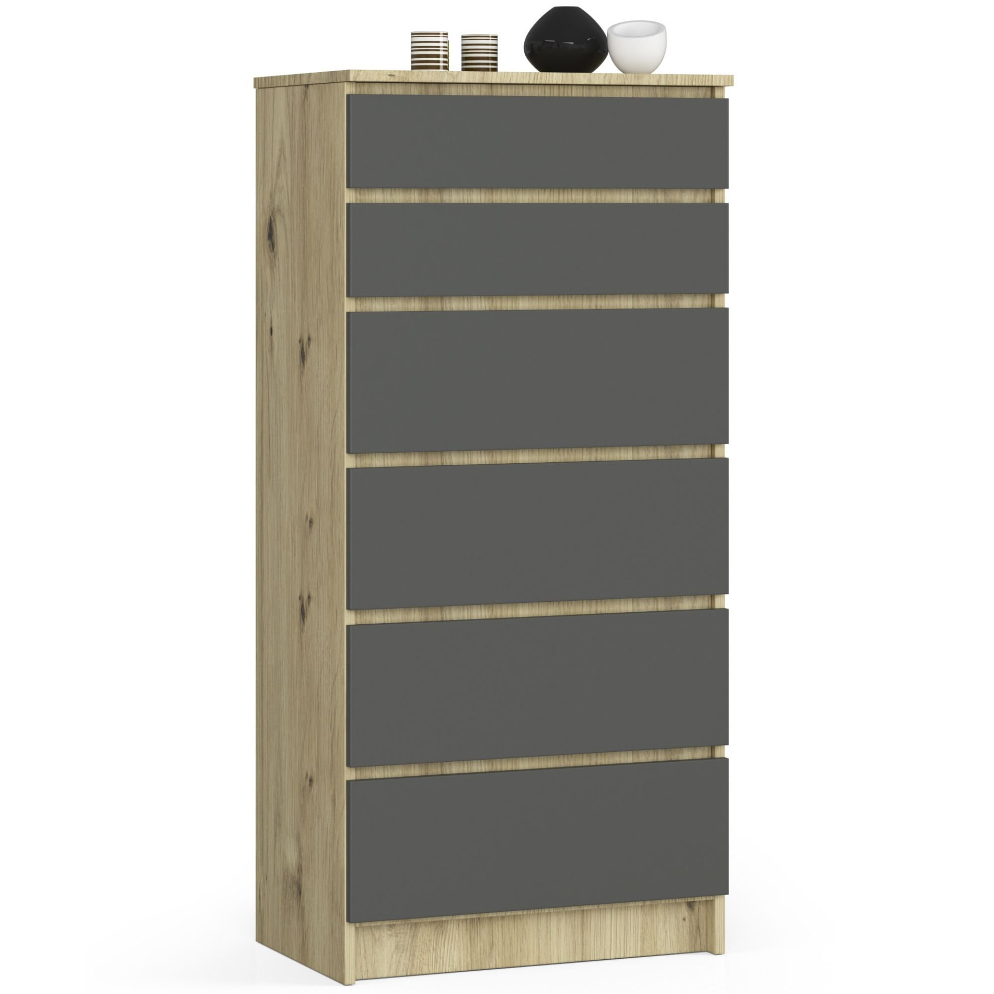 17 Stories Eldrid 6 Drawer 60Cm W Chest of Drawers & Reviews | Wayfair.ie
