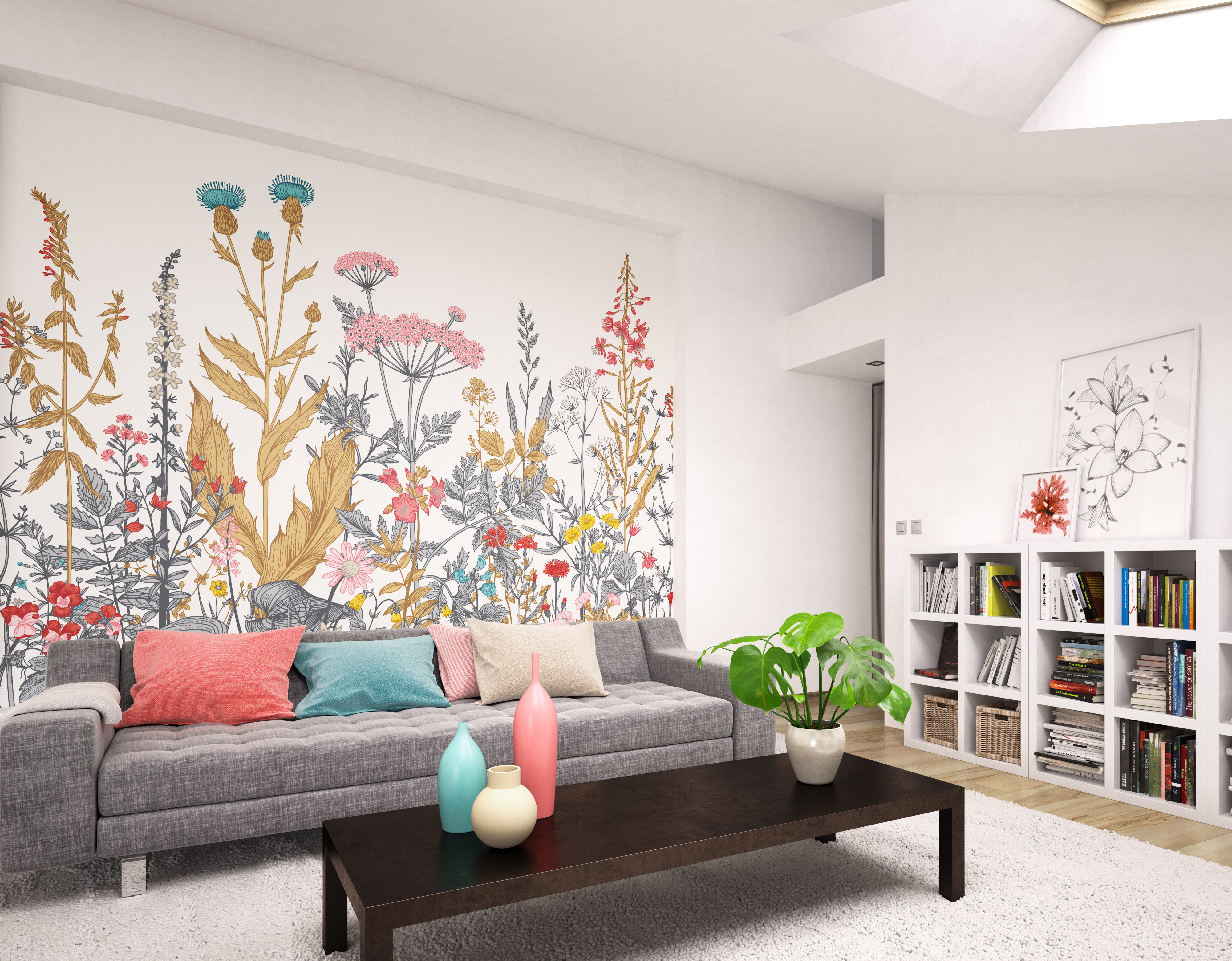 17 Stories Coppell Matte Wall Mural | Wayfair.co.uk