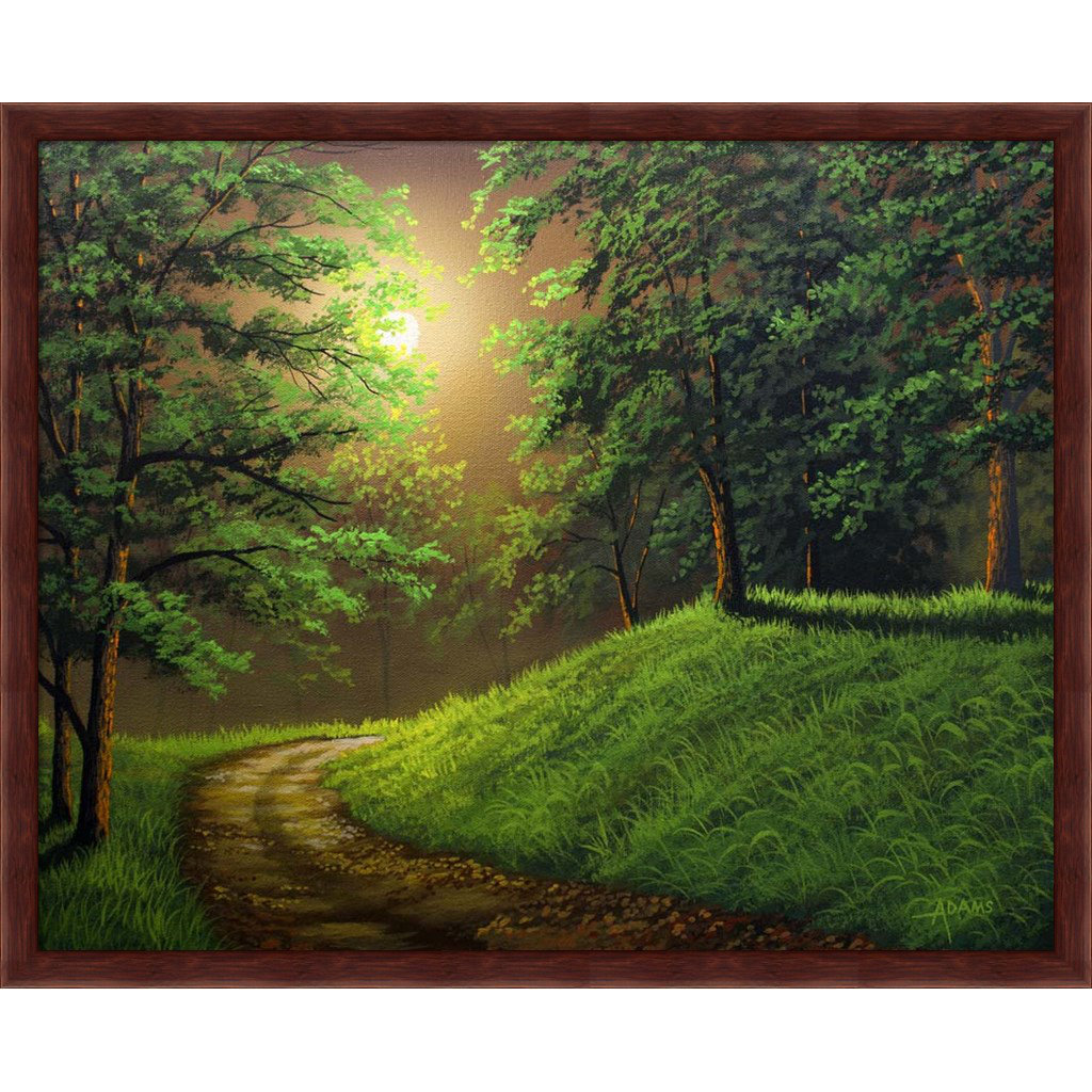 Millwood Pines The Road Home by Gary Adams - Picture Frame Painting ...
