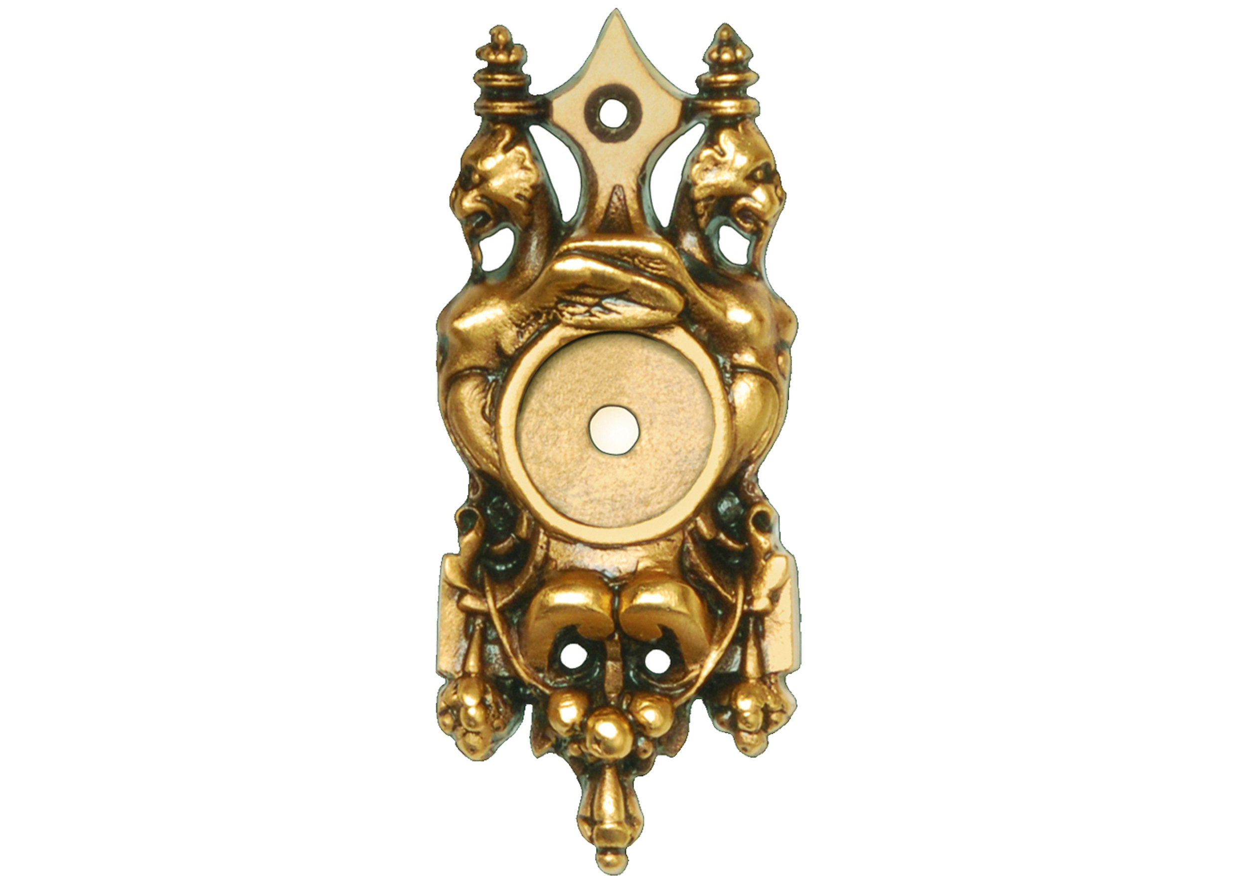 Notting Hill Kings Road Griffin Knob Backplate | Wayfair