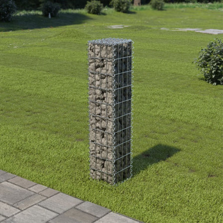 Bless international Gabion Wall Gabion Basket Post Gabion Wall with ...