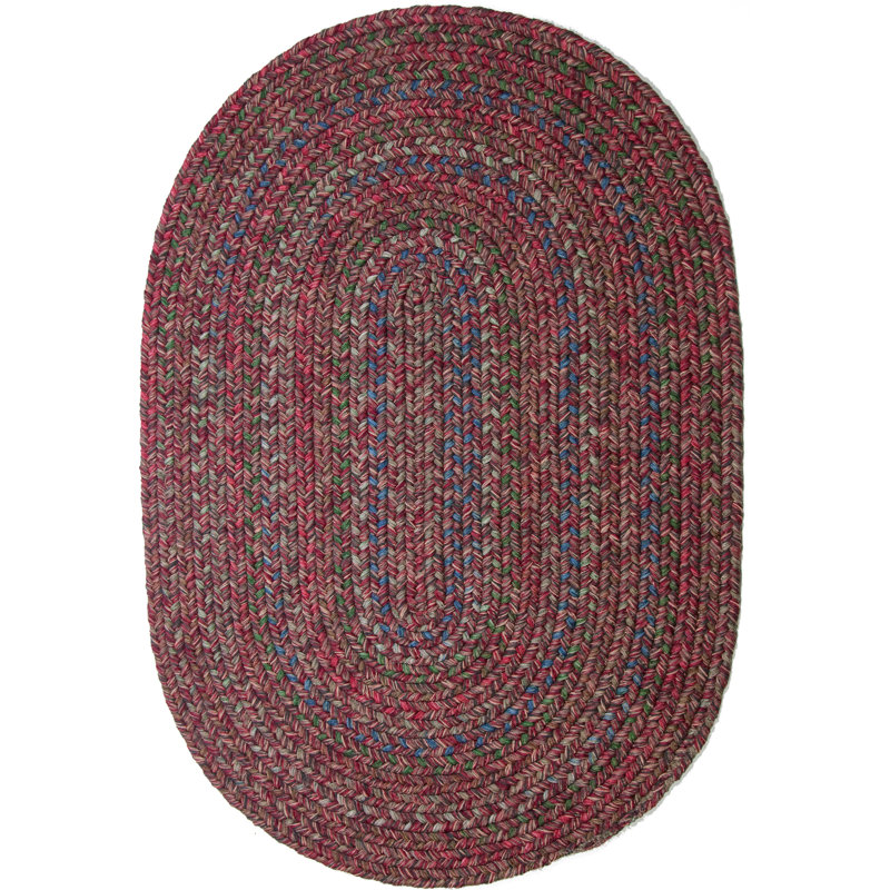 August Grove® Tartaglia Burgundy/Red Indoor/Outdoor Area Rug & Reviews ...