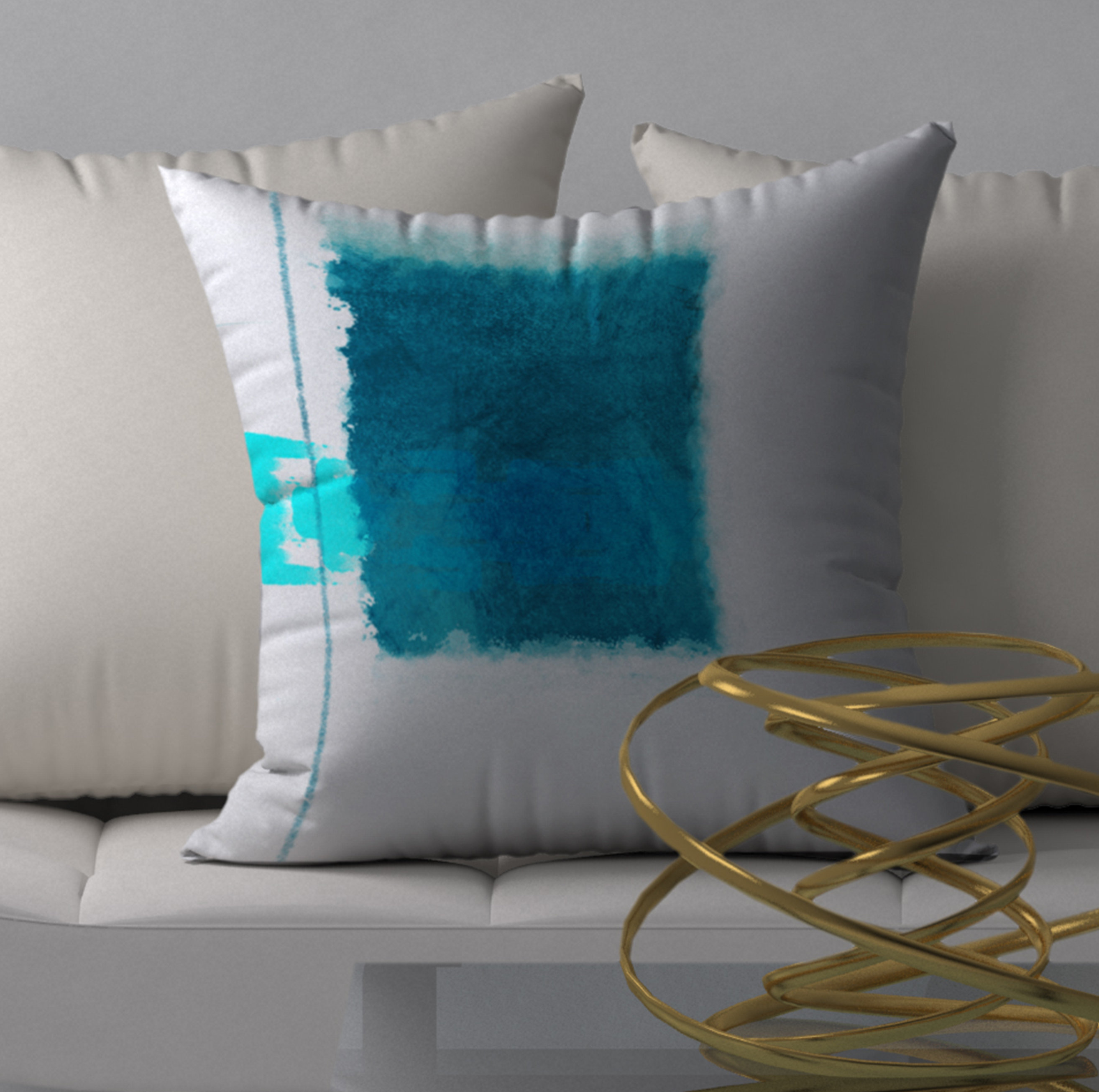 LeRoi Products Lagho Square Pillow Cover & Insert | Wayfair
