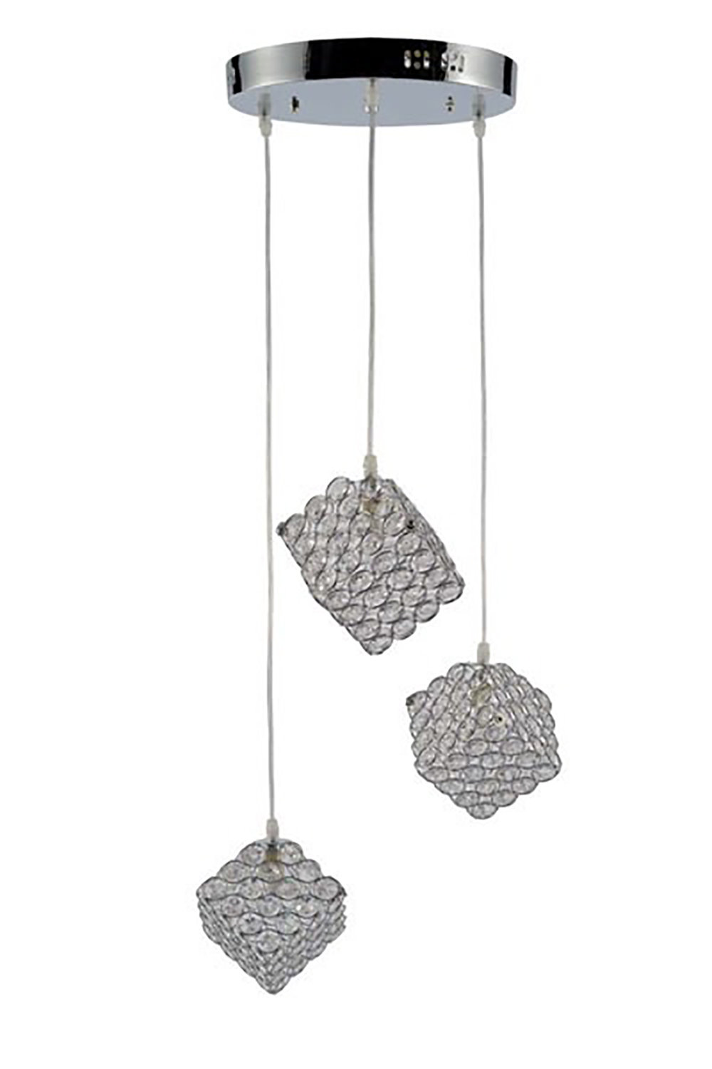 House of Hampton® 3 - Light Cluster Geometric Pendant | Wayfair