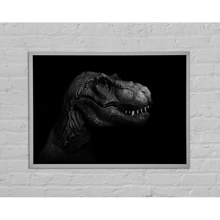 Latitude Vive T-Rex In The Dark - Single Picture Frame Art Prints ...