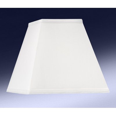 Medallion Lighting 8.5'' H x 10'' W Linen Square Lamp Shade | Wayfair