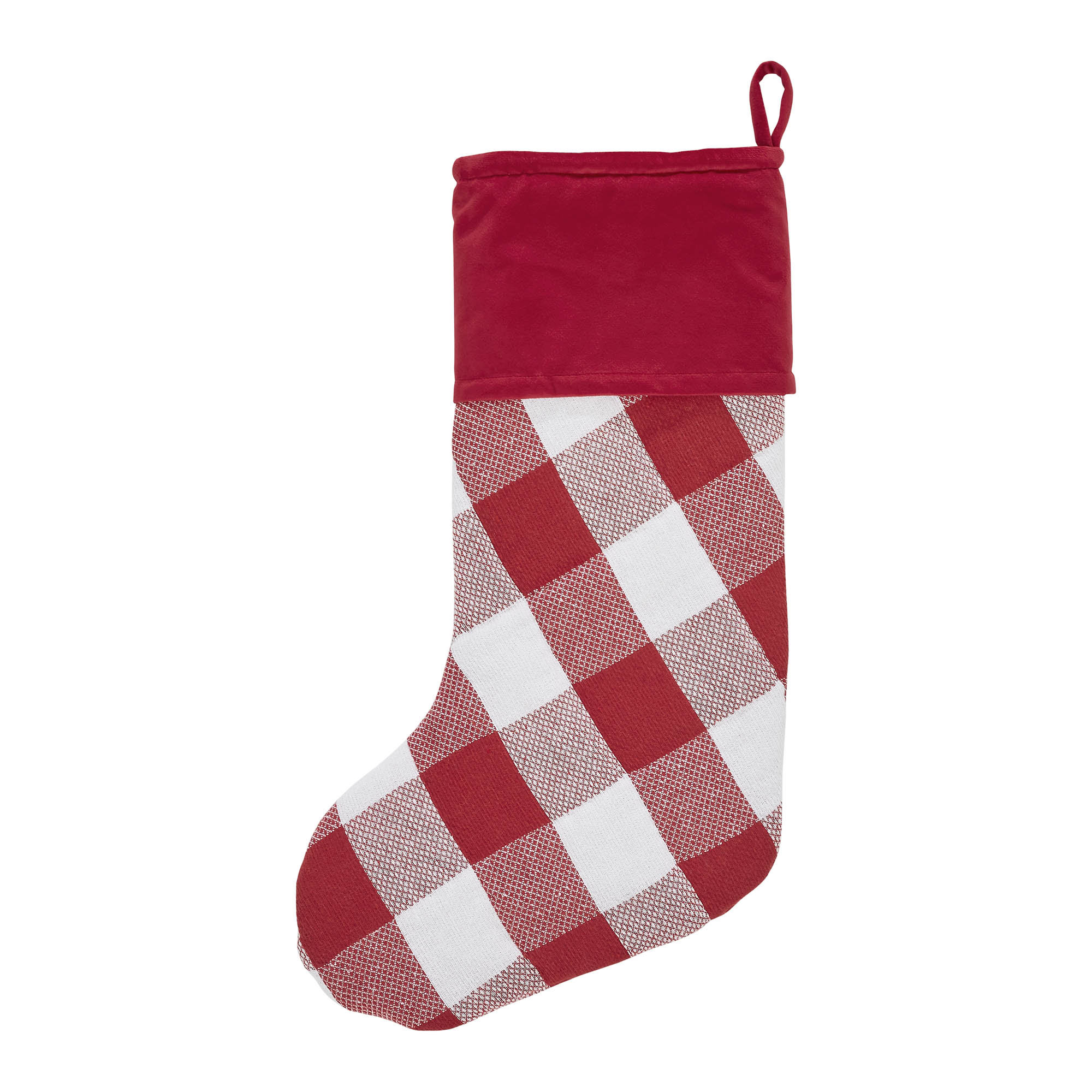 VHC Brands Annie Buffalo Check Cotton Stocking - Wayfair Canada