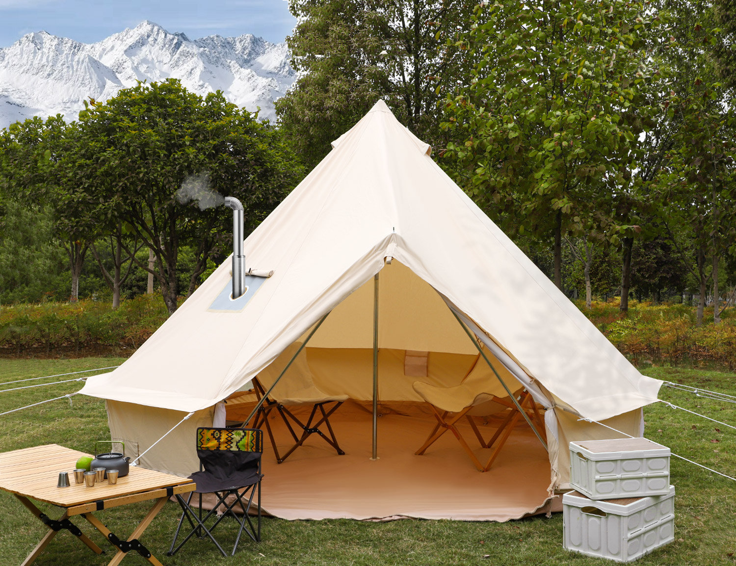 Canvas Yurt Tent