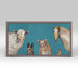 Wrought Studio Cattle Dog And Crew Framed On Canvas by Eli Halpin Print ...