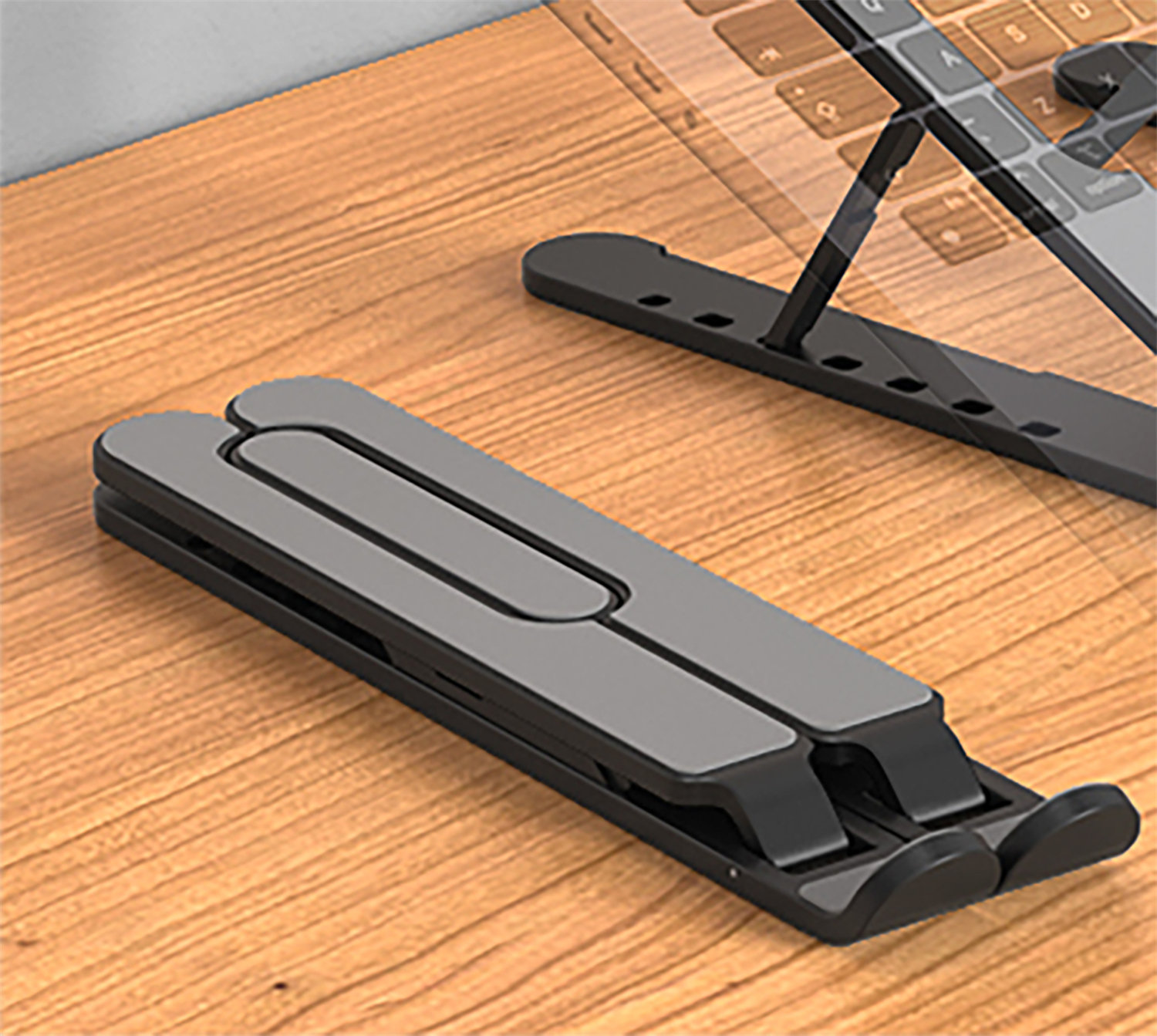 Inbox Zero Portable Folding Laptop Stand | Wayfair