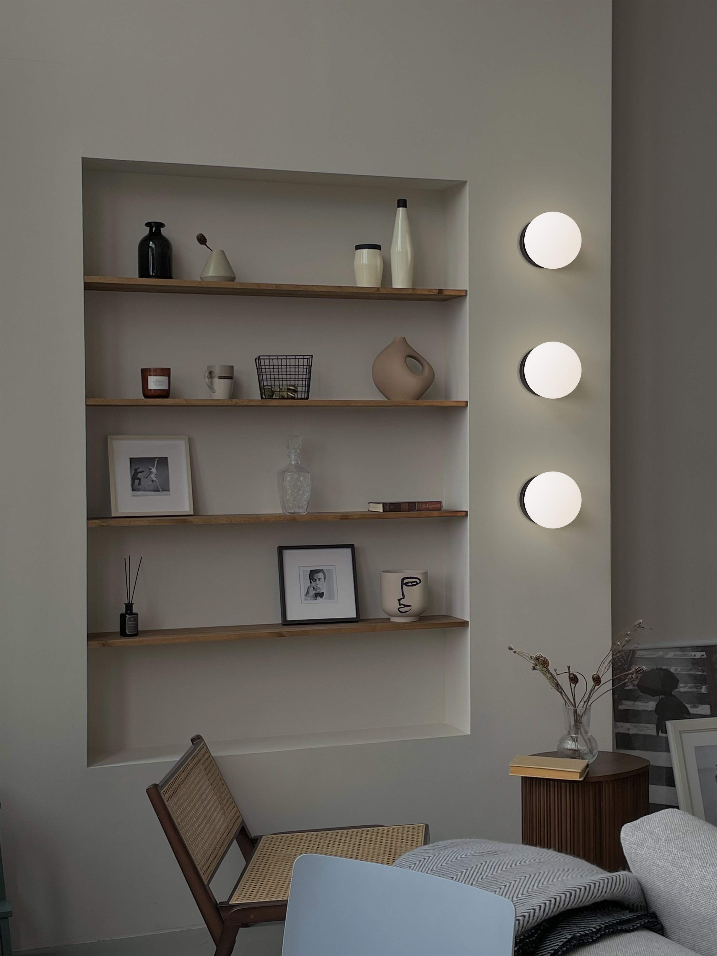 Pablo Designs Bola Sphere 6" Globe Flush Mounted Sconce | Wayfair