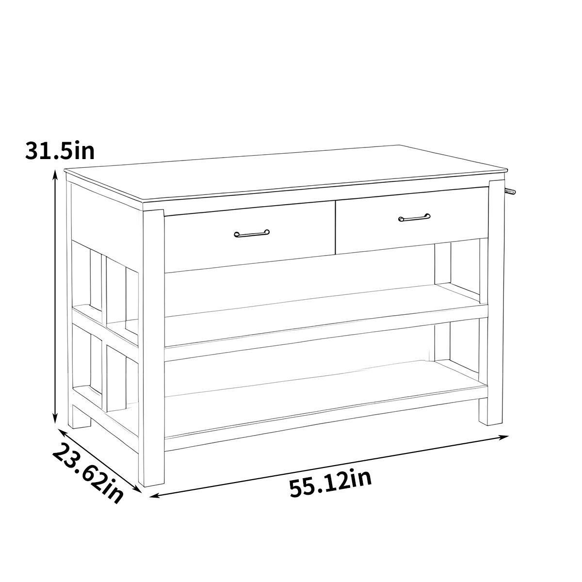 Artistic Soul XKX Premium Furniture American style simple kitchen ...