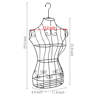 MyGift Metal Hanging Dress Form & Reviews | Wayfair