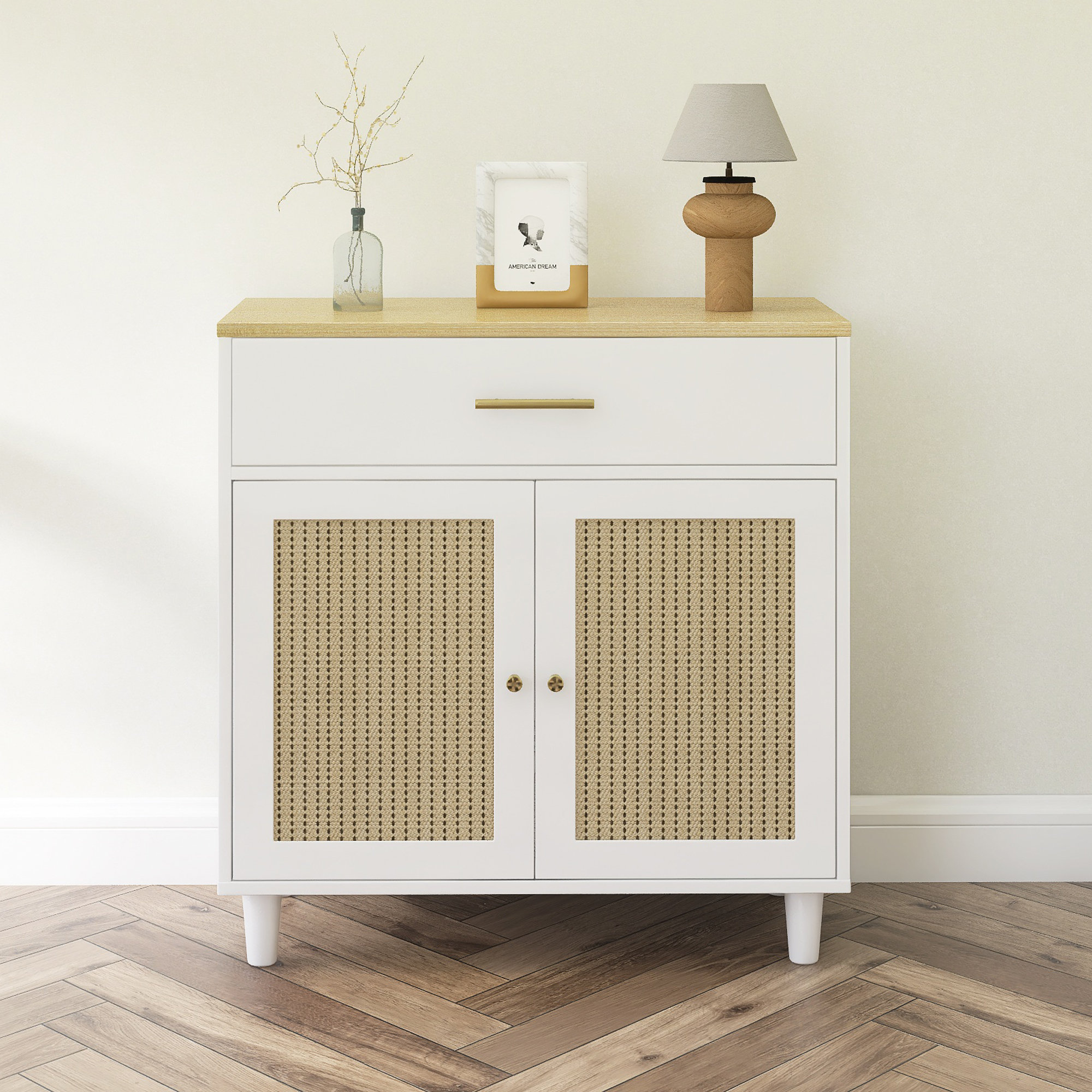 Bay Isle Home™ Cat Litter Box Enclosure With Scratch Pad, Hidden Litter ...