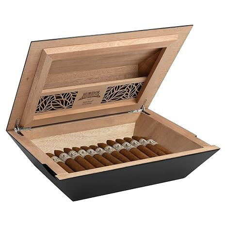 Humidor Supreme Wood Cigar Humidor | Wayfair