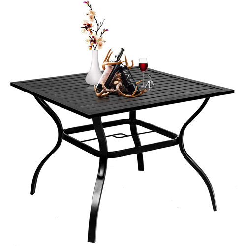 Square Patio Dining Tables You'll Love | Wayfair