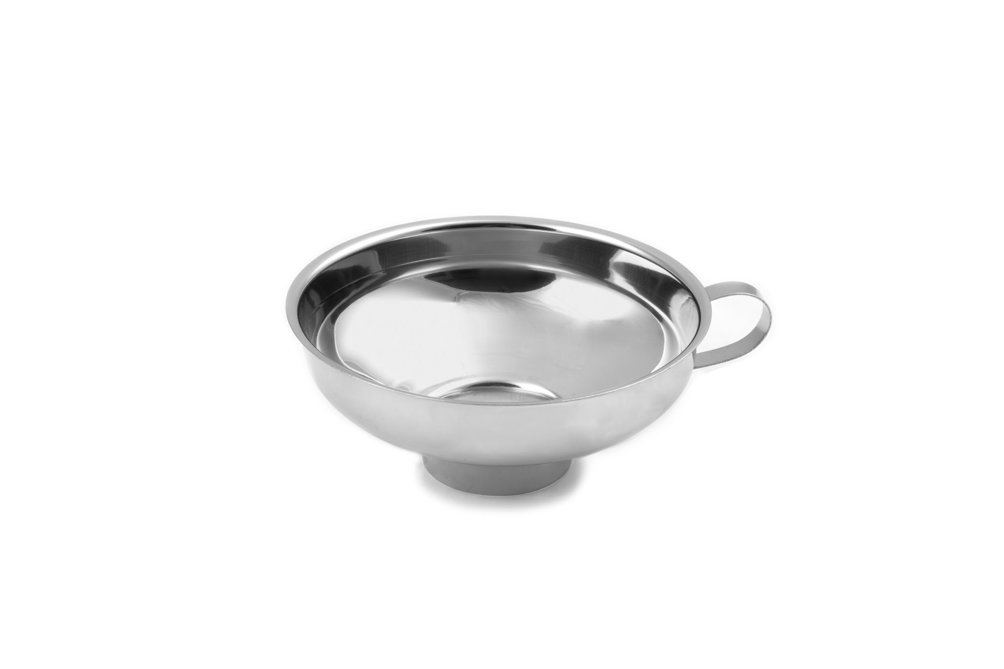 Farm To Table Wide Mouth Canning Funnel, Stainless Steel, 5.75