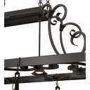 Meyda Lighting 43" Long Caiden 2 Light Pot Rack | Perigold