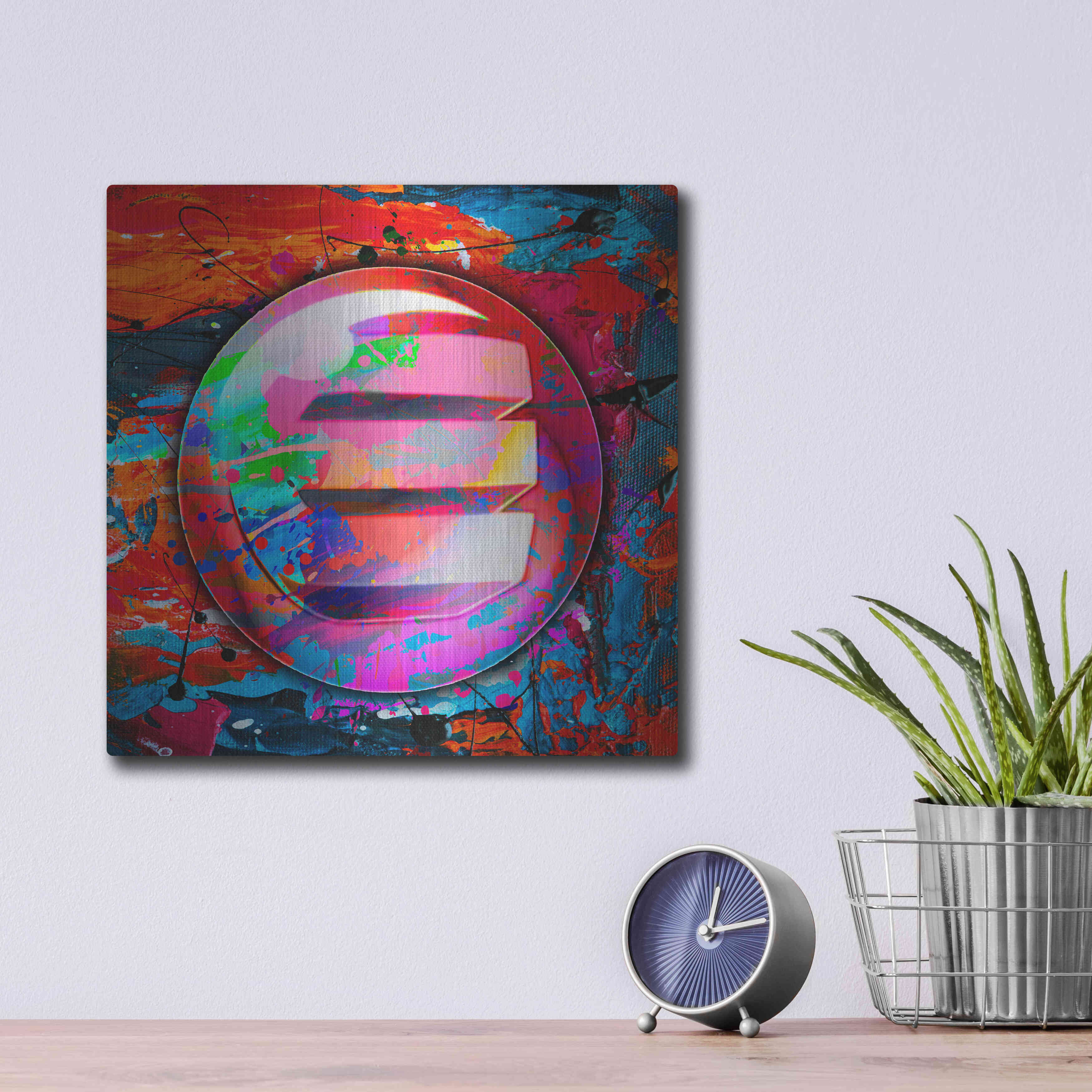 Ivy Bronx " Enj Enjin Crypto In Color " by Valentyn Artemenko | Wayfair
