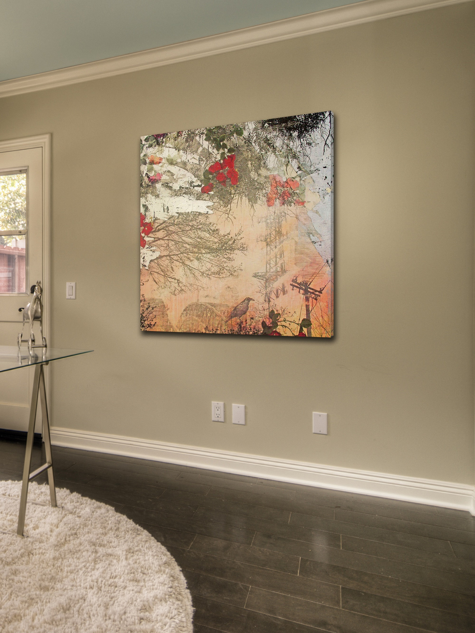 Marmont Hill 'Edifice' by Tracy Silva Barbosa Painting Print on Wrapped ...