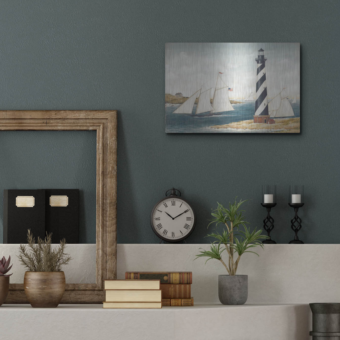 Breakwater Bay 'Hatteras Light' by David Carter Brown Metal Wall Art ...