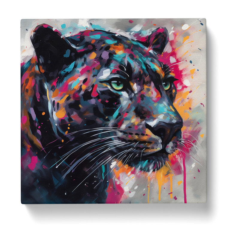 Marlow Home Co. Panther Abstract - No Frame Art Prints | Wayfair.co.uk