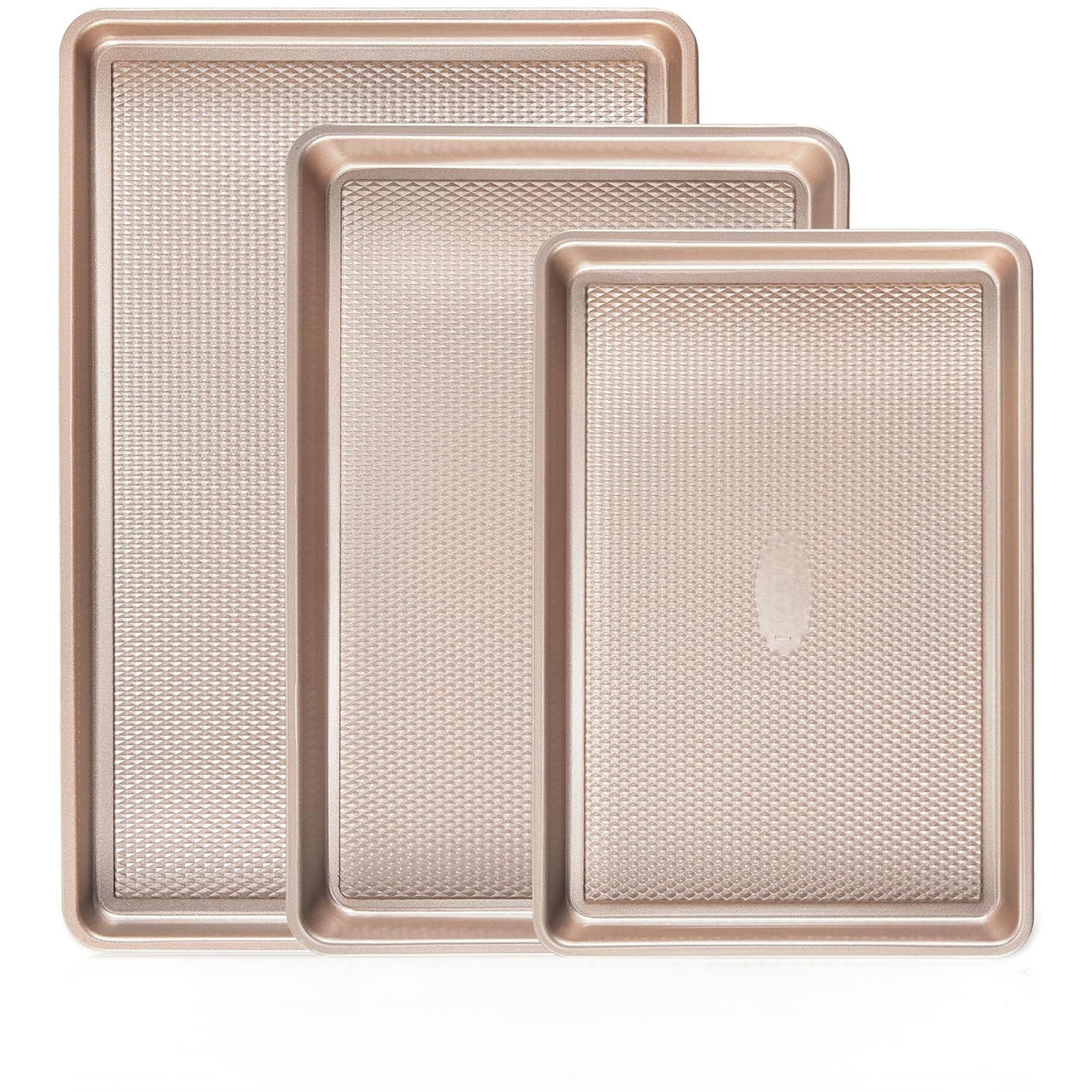 HENGANRUI Baking Sheet Pan, Cookie Sheets For Oven, Nonstick Half ...