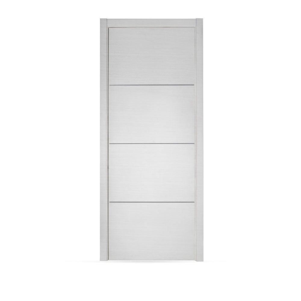 LEGNORI Modern Italian Prefinished Interior Door Pure Ash White ...
