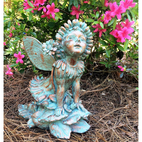 HomeStyles Suffolk Fairy Penelope Garden Statue & Reviews | Wayfair