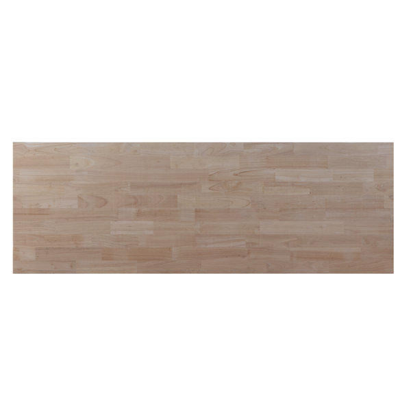 Latitude Run® Unfinished Hevea Butcher Block Countertop & Reviews | Wayfair