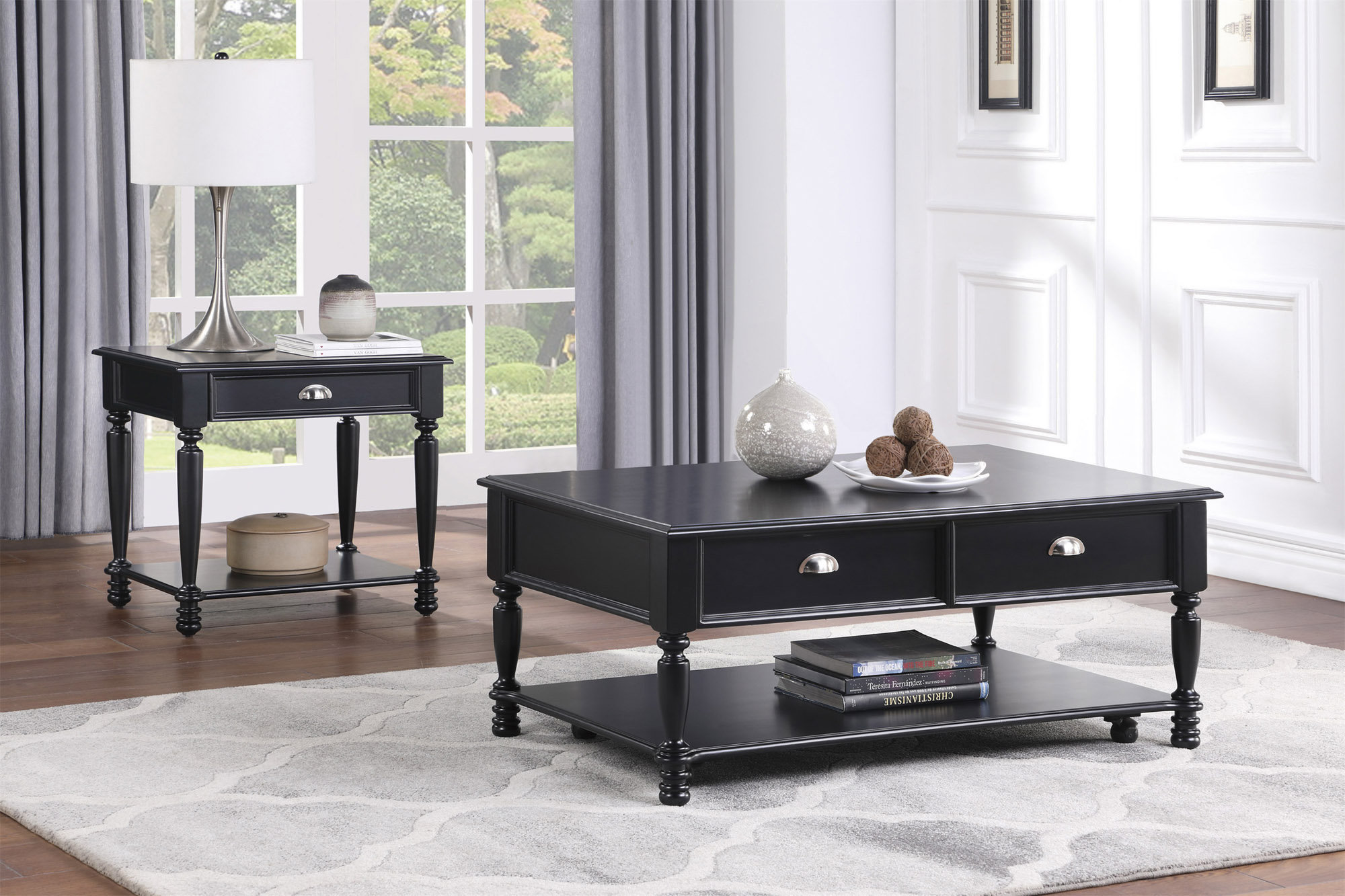 Alcott Hill® End Table With Drawer And Bottom Shelf Wooden 1Pc Side ...